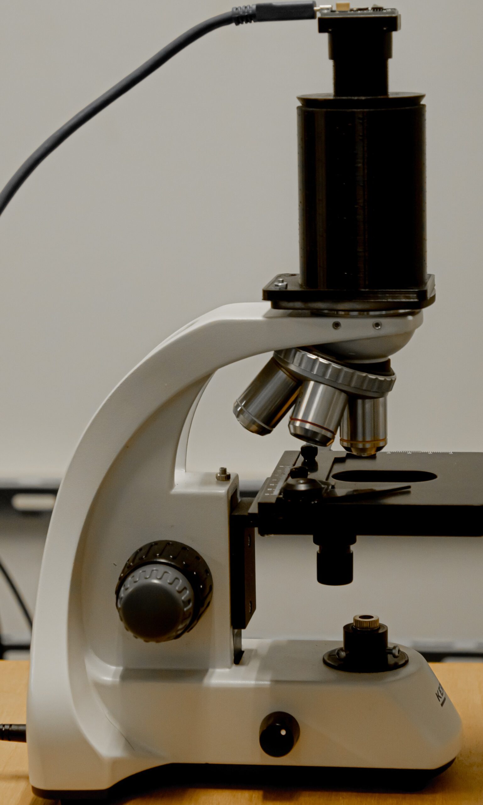 Maker Faire | Home made digital holographic microscope for 3D bio ...