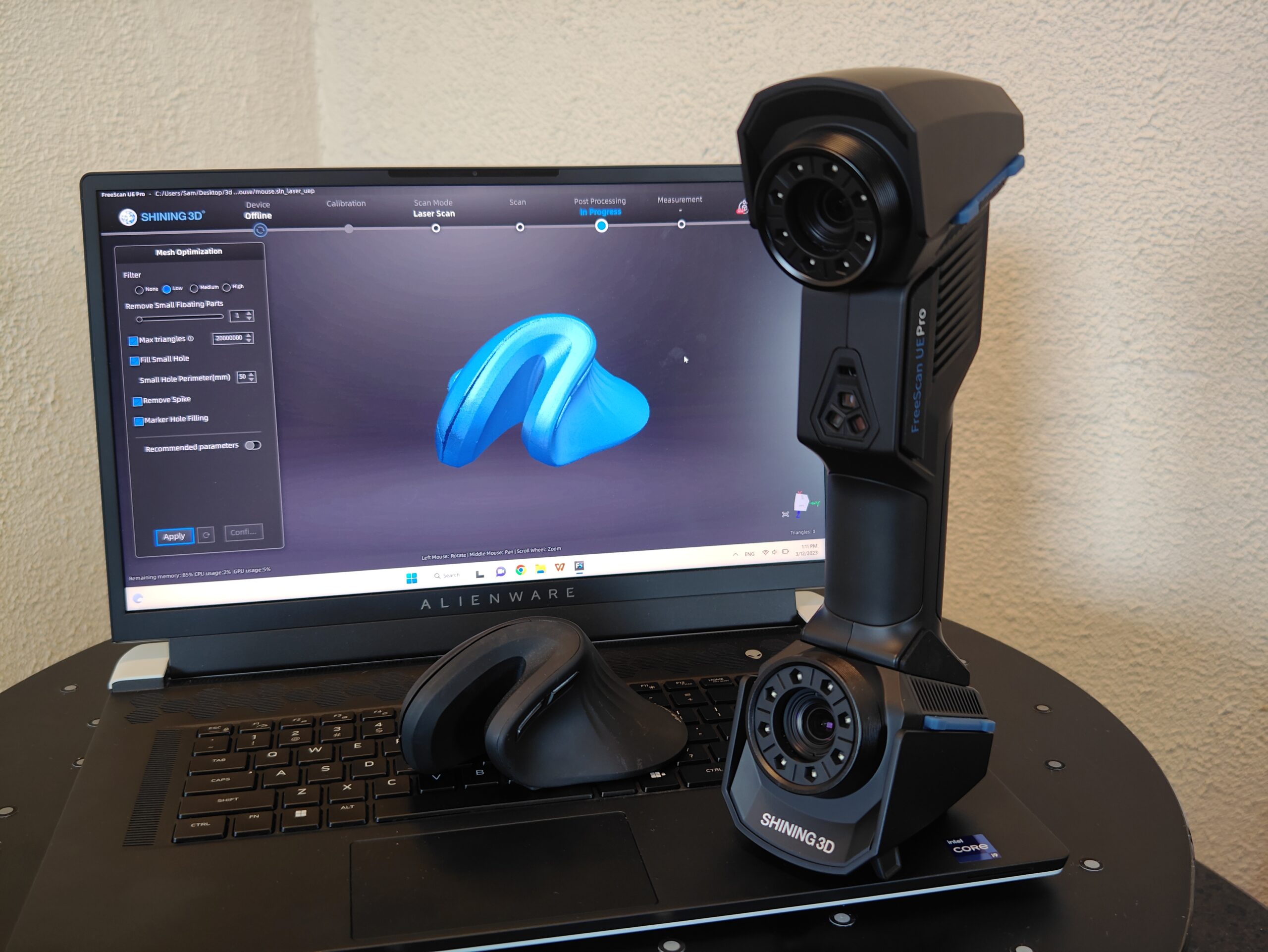 Maker Faire | Laser 3D scanning - Maker Faire