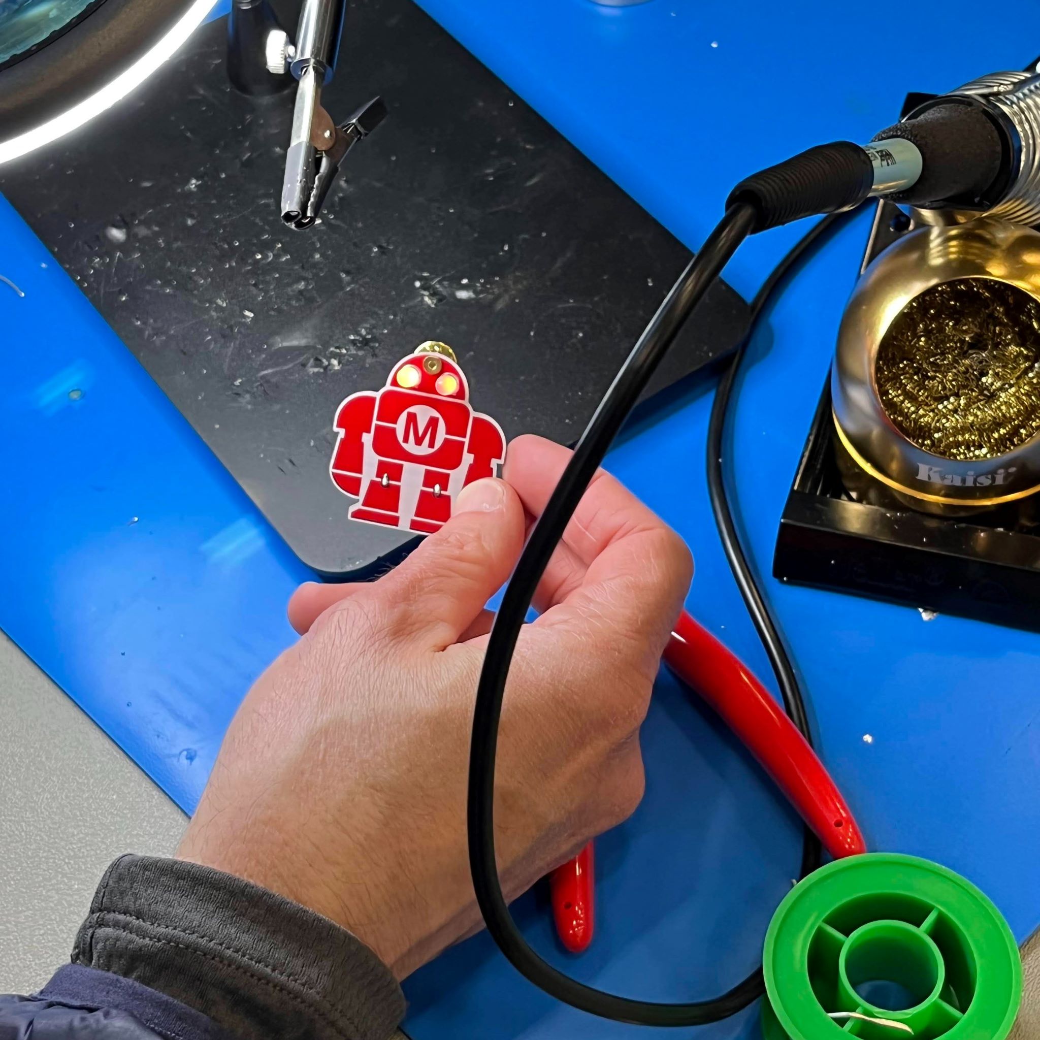 Maker Faire | Makey Robot Pin - Maker Faire