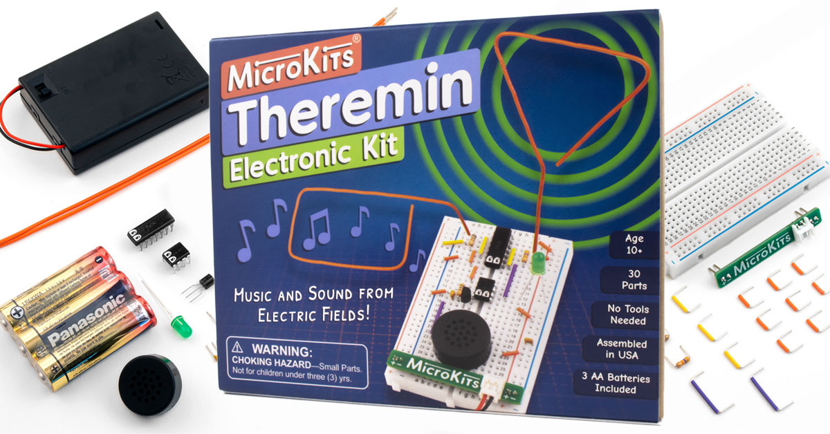 Maker Faire | MicroKits: Synths and Theremin Kits - Maker Faire