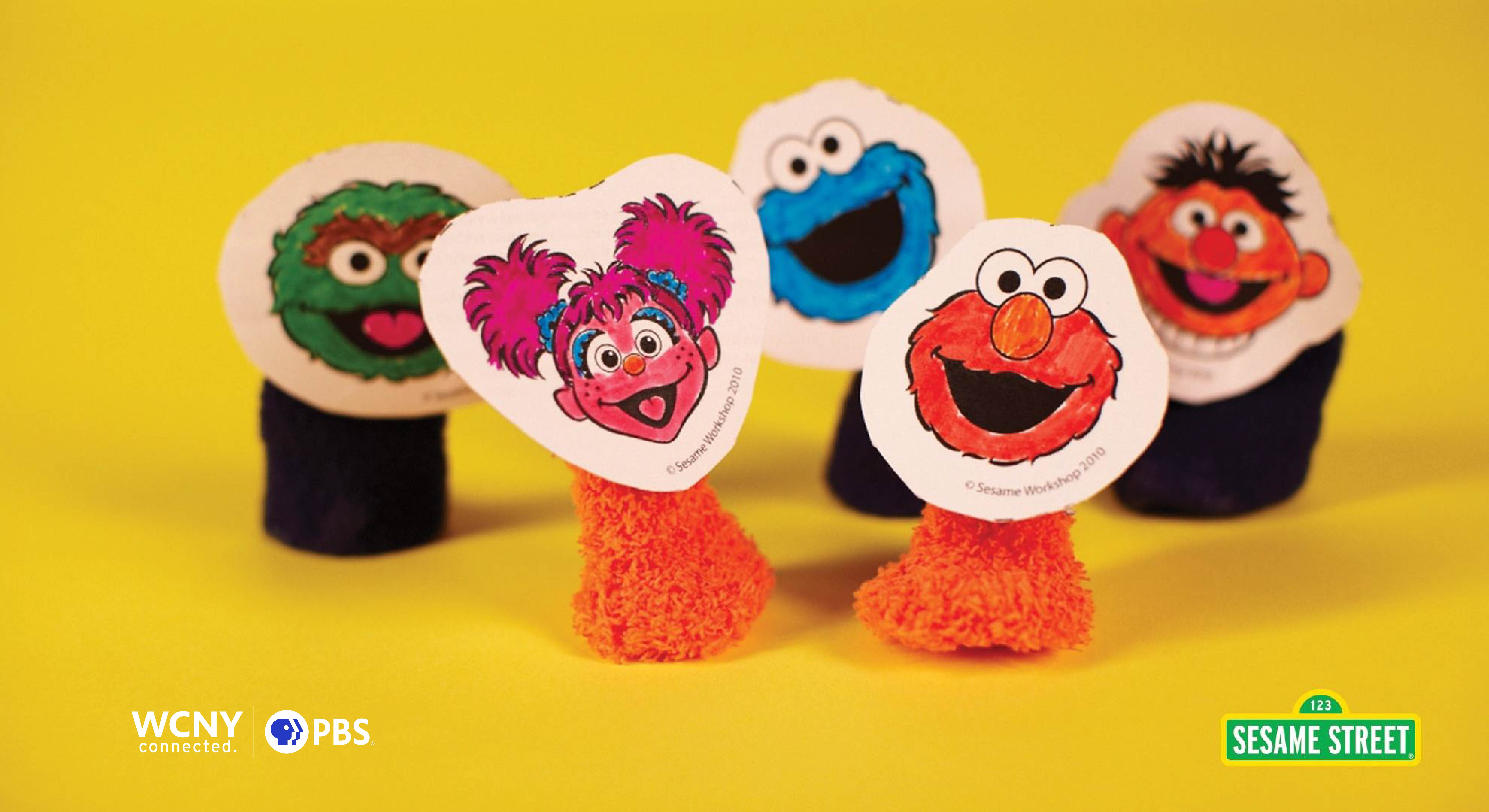 Maker Faire | Sesame Street Finger Puppets - Maker Faire