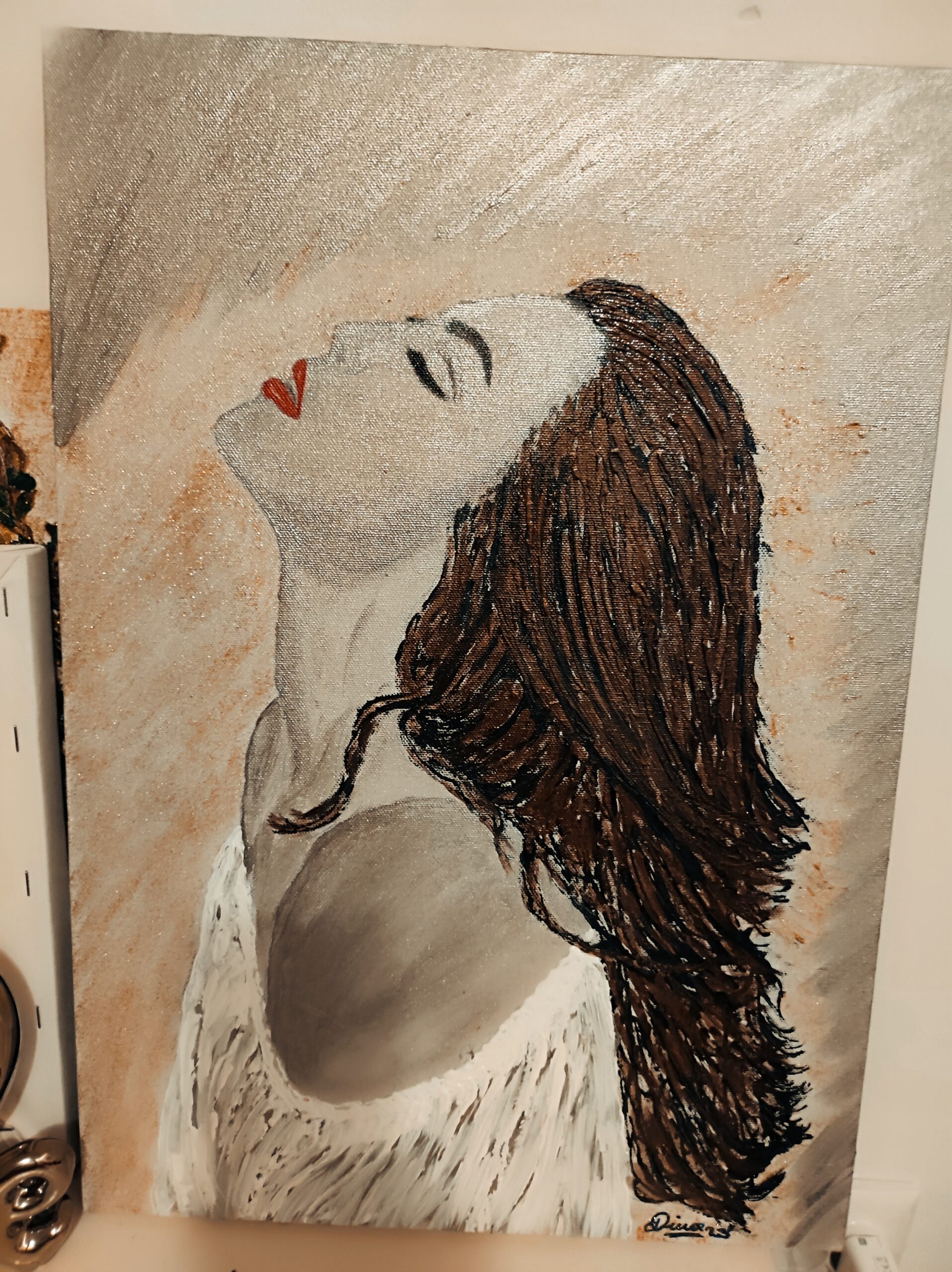 Maker Faire | Slikanje reljefnom pastom na platnu - Maker Faire