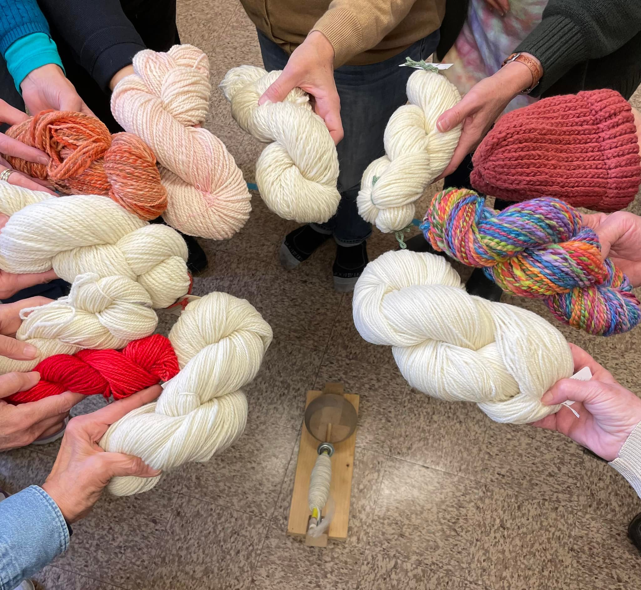 Maker Faire | Spinning Wool Into Yarn - Maker Faire