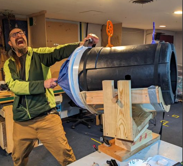 Maker Faire | CHAMP Makerspace - Vortex Canon - Maker Faire