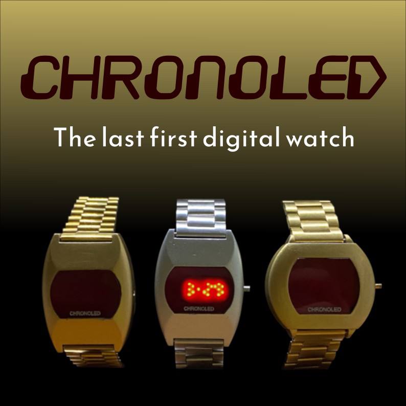 Maker Faire | CHRONOLED - The Last First Digital Watch - Maker Faire