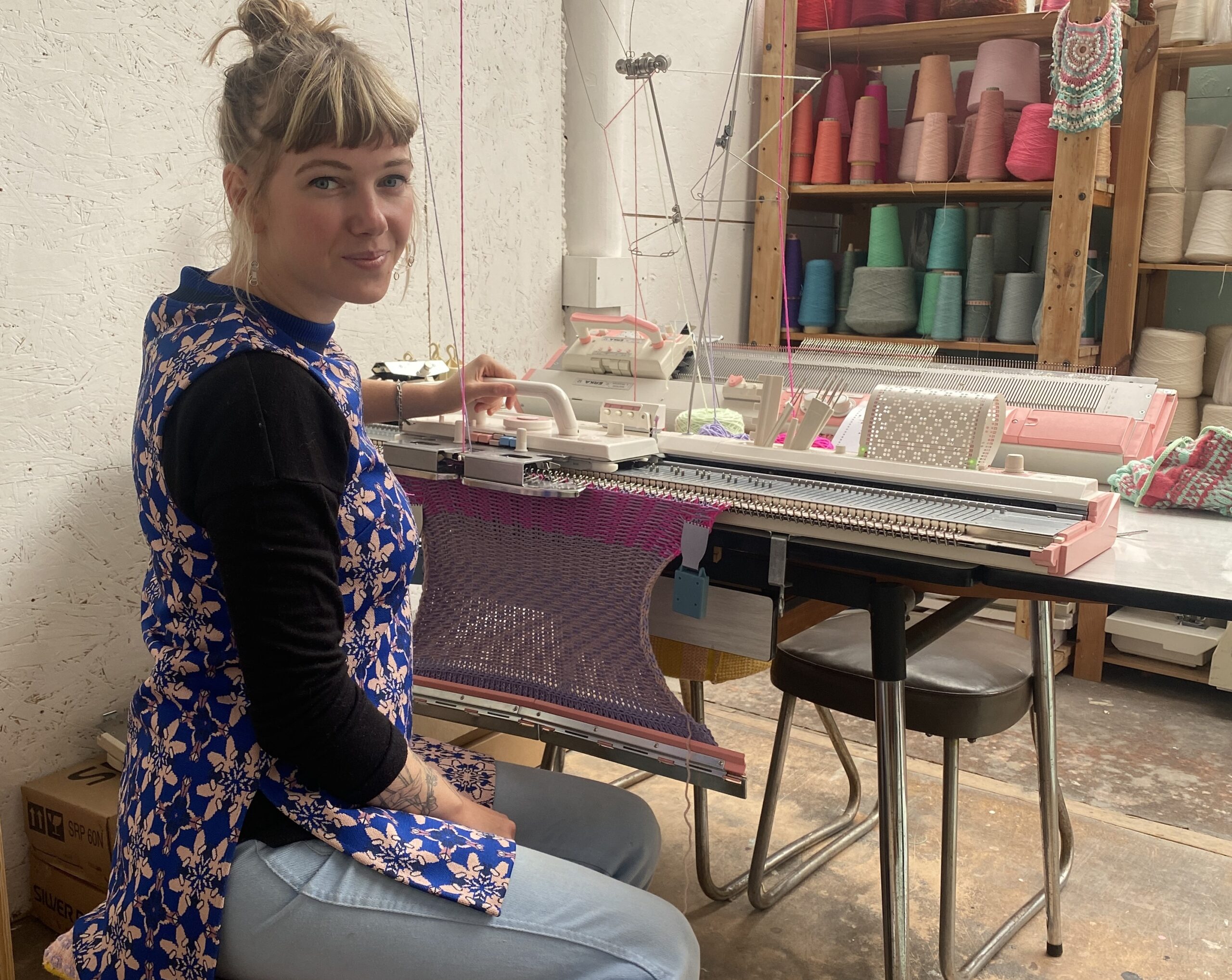 Maker Faire | Design tricot machine - Maker Faire