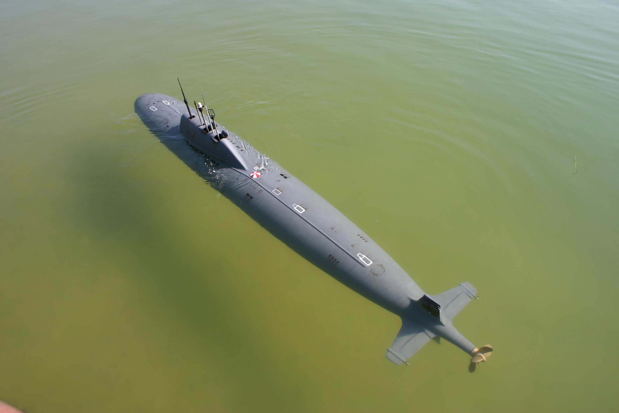 Maker Faire | Five foot long scratch built radio controlled Russian Alfa Class submarine - Maker ...