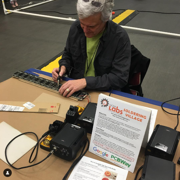 Maker Faire | Learn to Solder by Nova Labs - Maker Faire