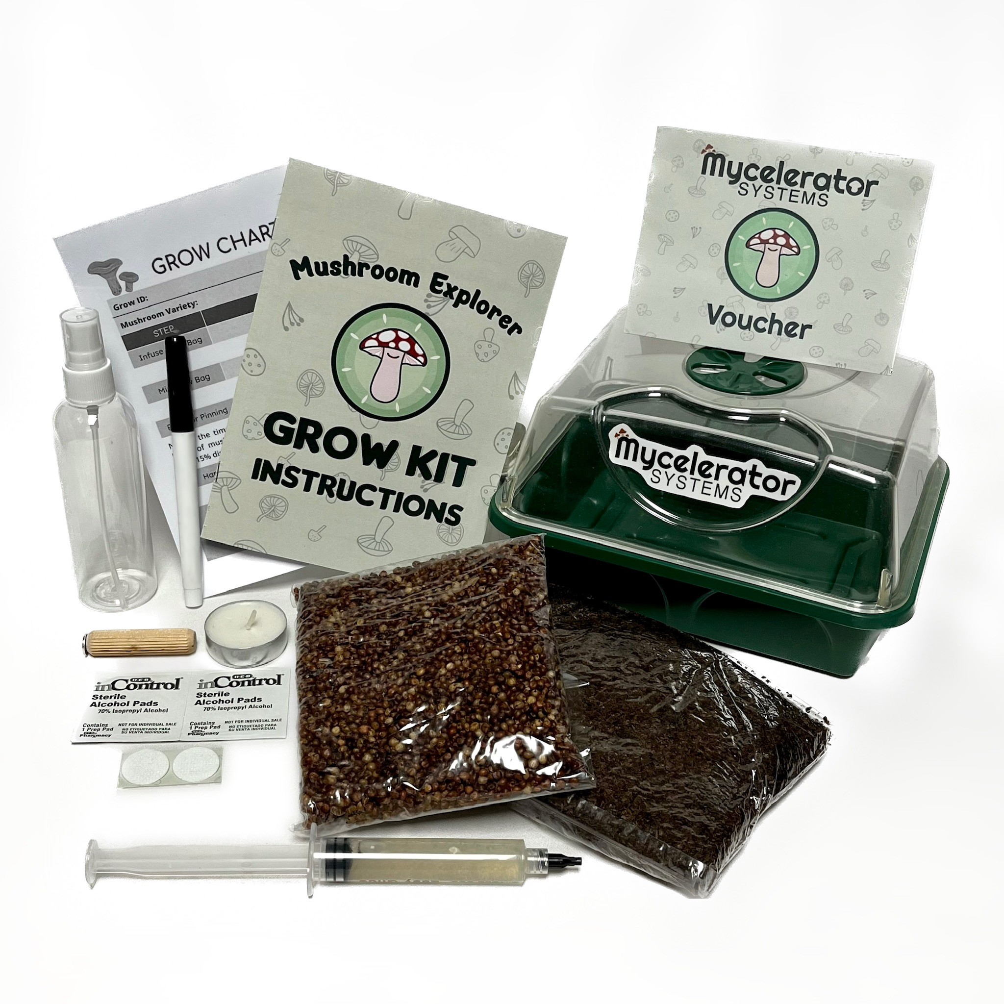 Maker Faire | Mycelerator Systems: Optimized Mushroom Grow Kits for ...