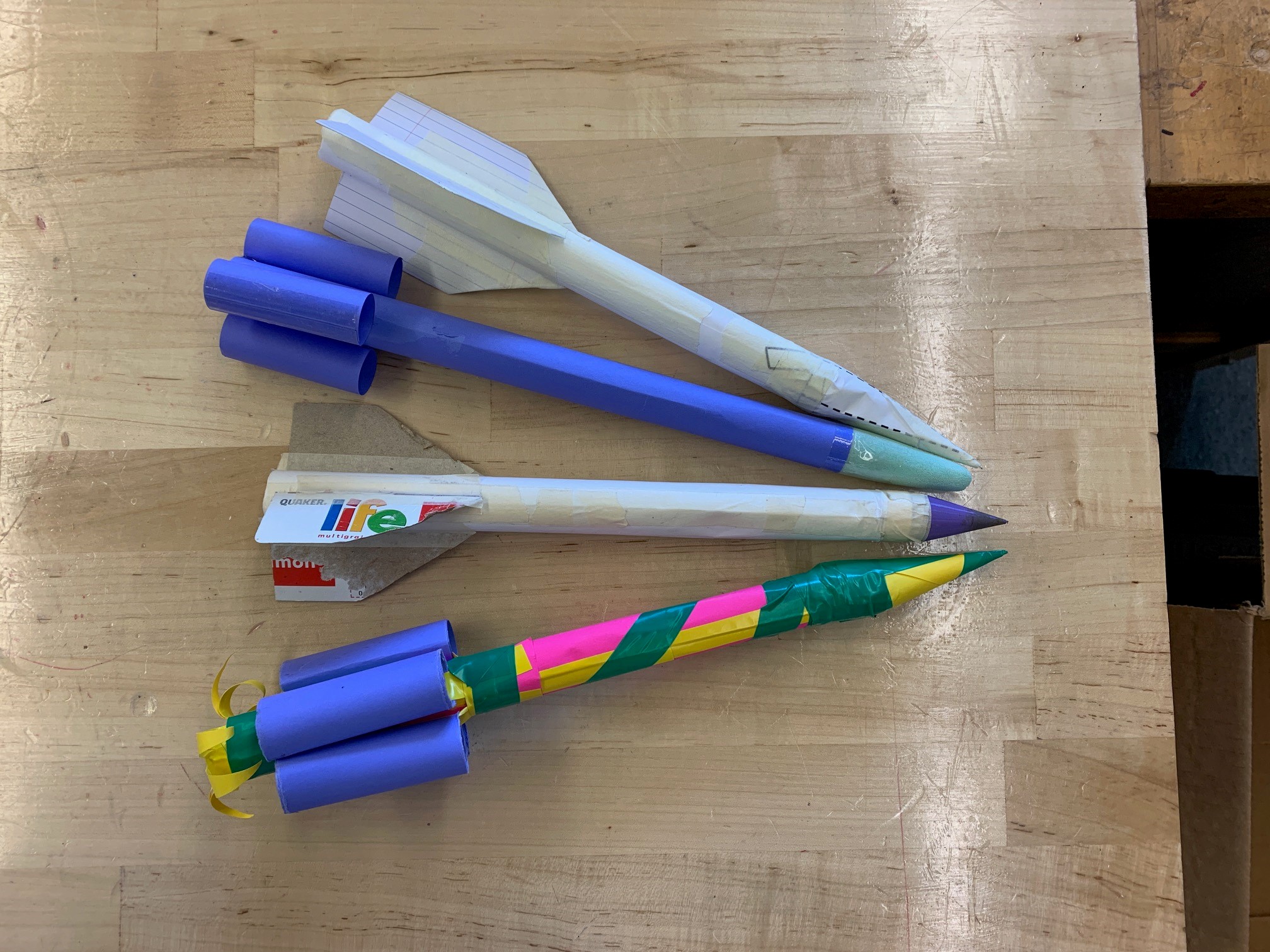 Maker Faire | Paper Rocket Build Station - Maker Faire