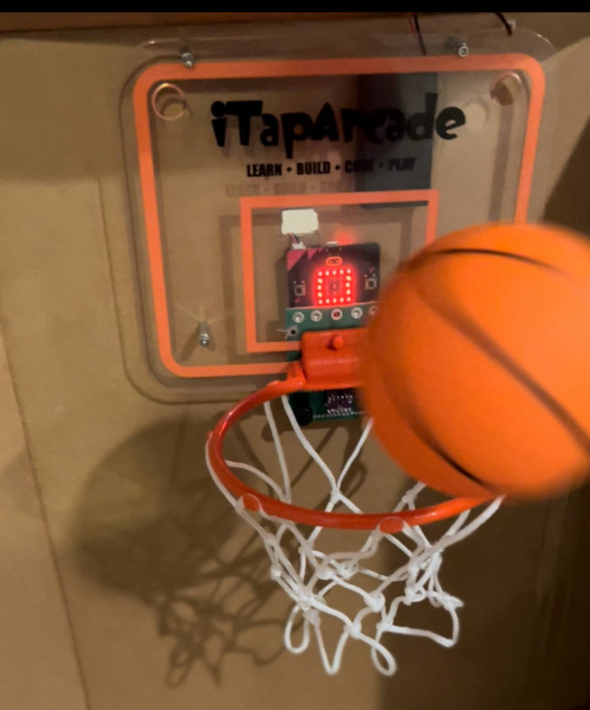Maker Faire | PicoBall - Mini Basketball Game for Micro:bit - Maker Faire