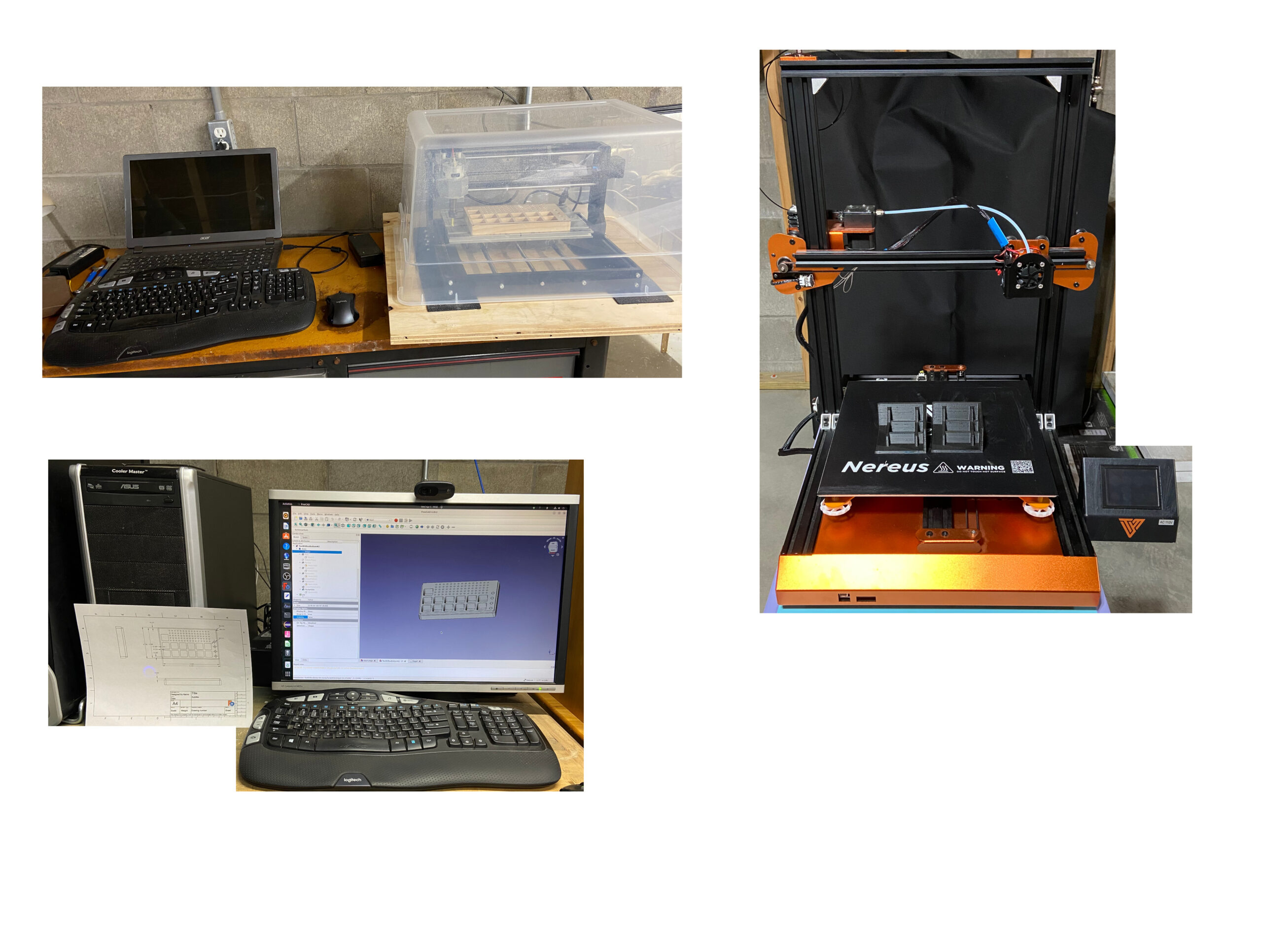 Maker Faire | Using a 3D printer and a CNC router to make useful items ...