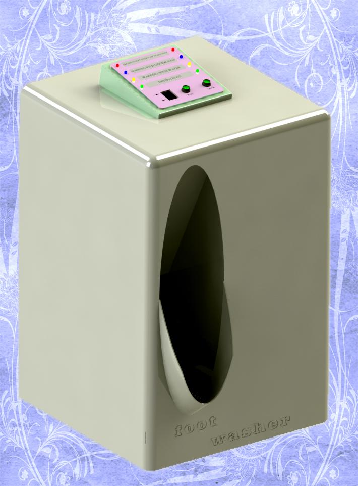 Maker Faire | Automatic foot washing machine - Maker Faire