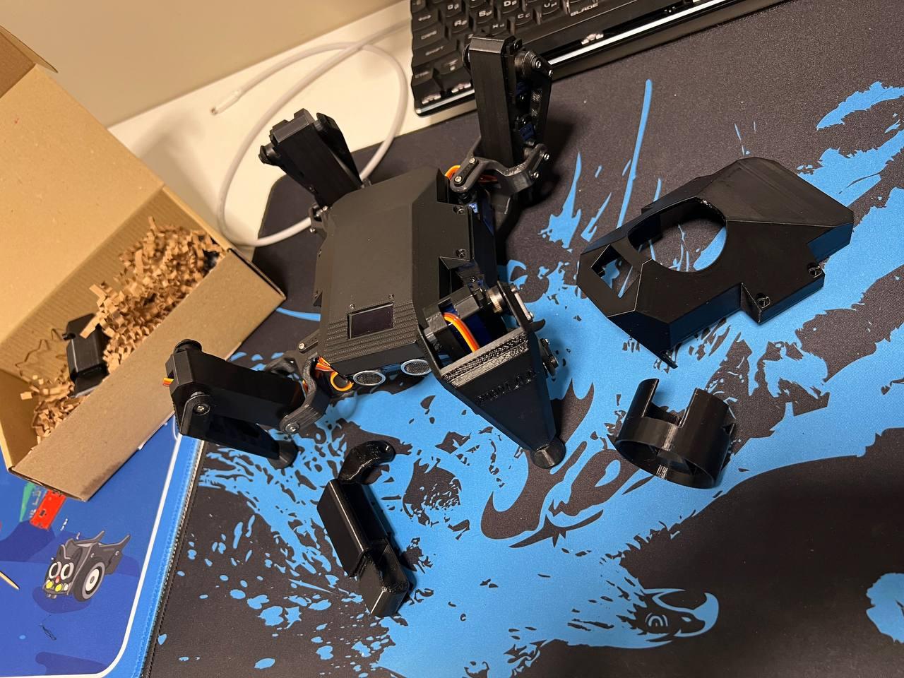 Maker Faire | Hand gesture controlled robot through the Internet ...