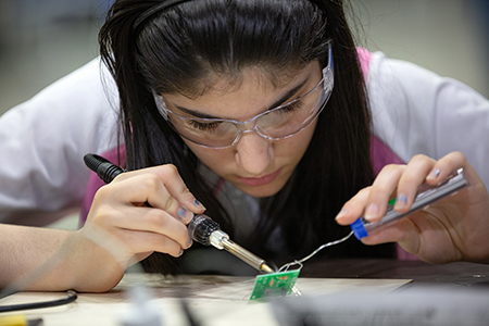 Maker Faire | Learn to Solder with Schenectady High School - Maker Faire
