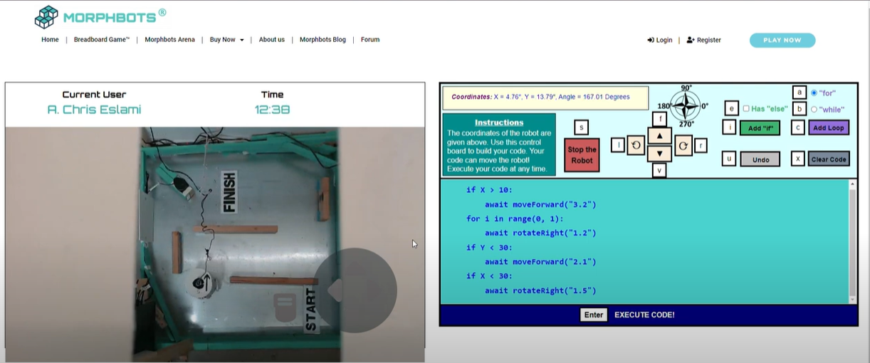 Maker Faire | Morphbots Arena - Maker Faire