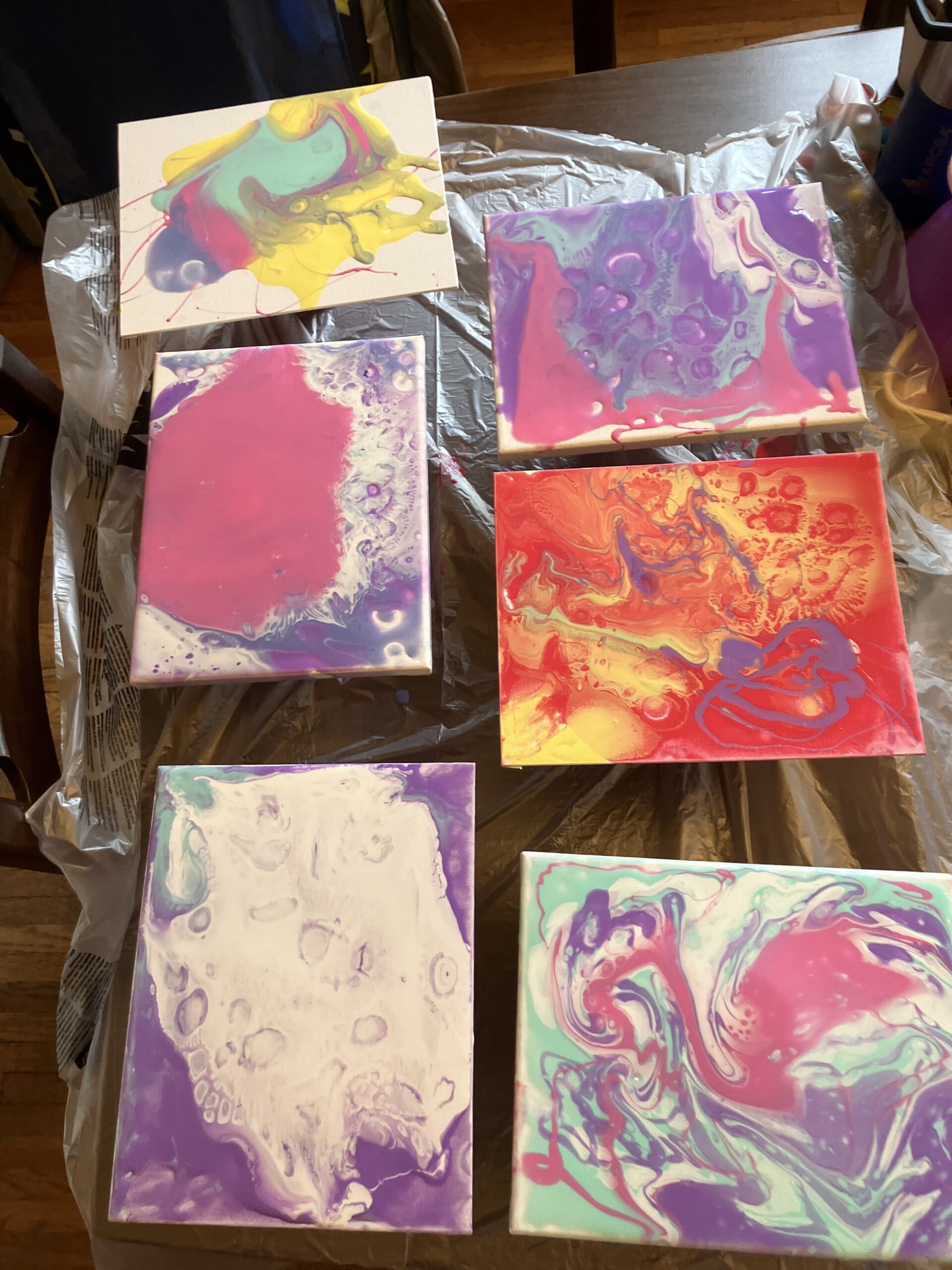 Maker Faire | pour painting - Maker Faire