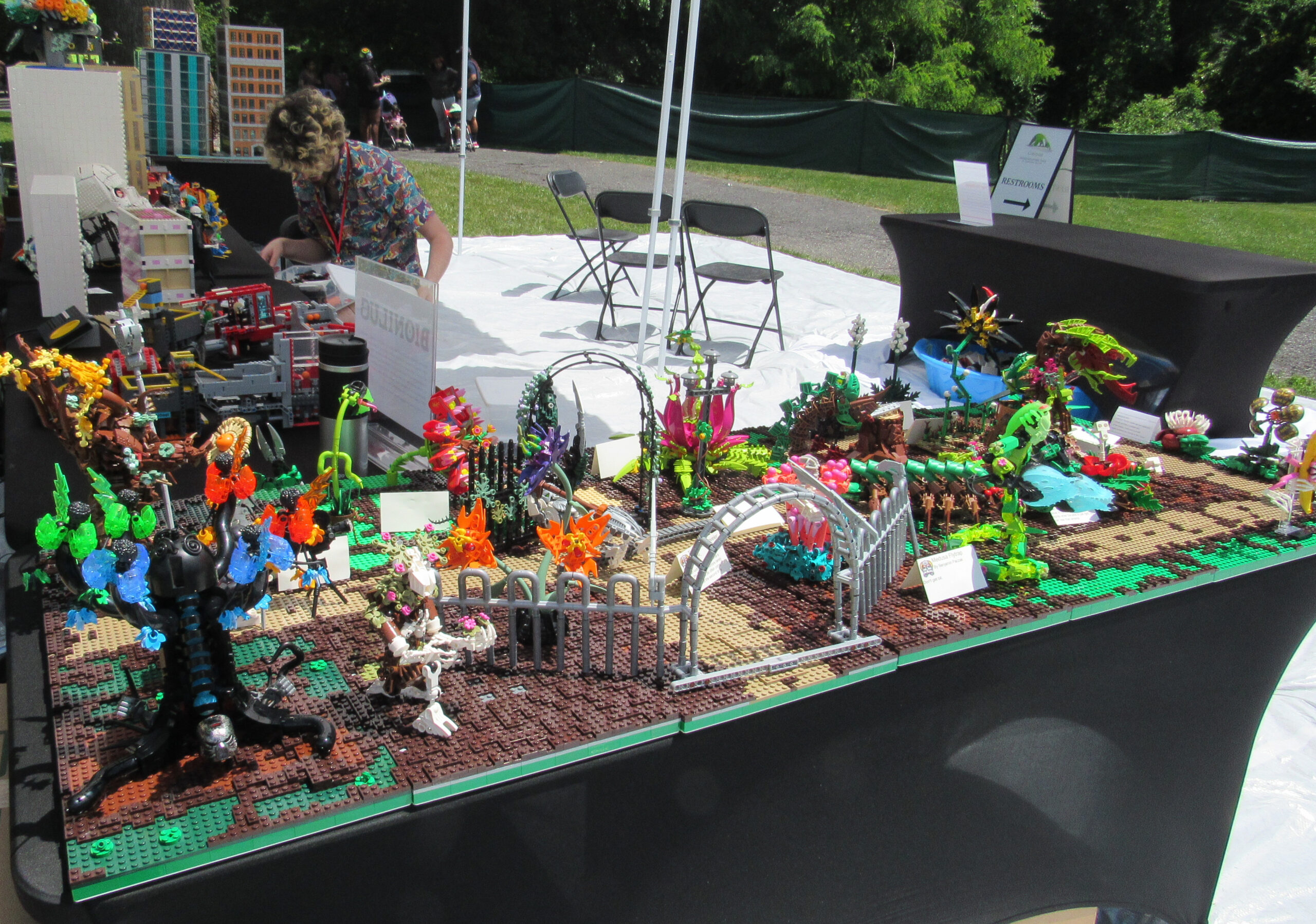 Maker Faire | LEGO Fan Display featuring Charm City LUG and BioniLUG ...