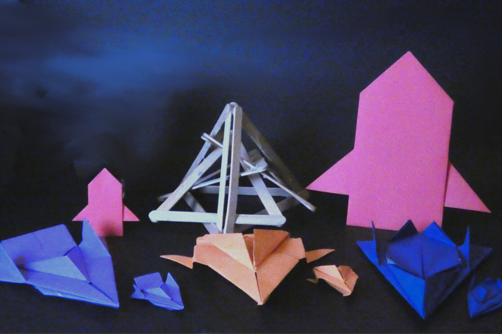 Maker Faire | Origami Rocket Evolution: Systematic Learning Through ...