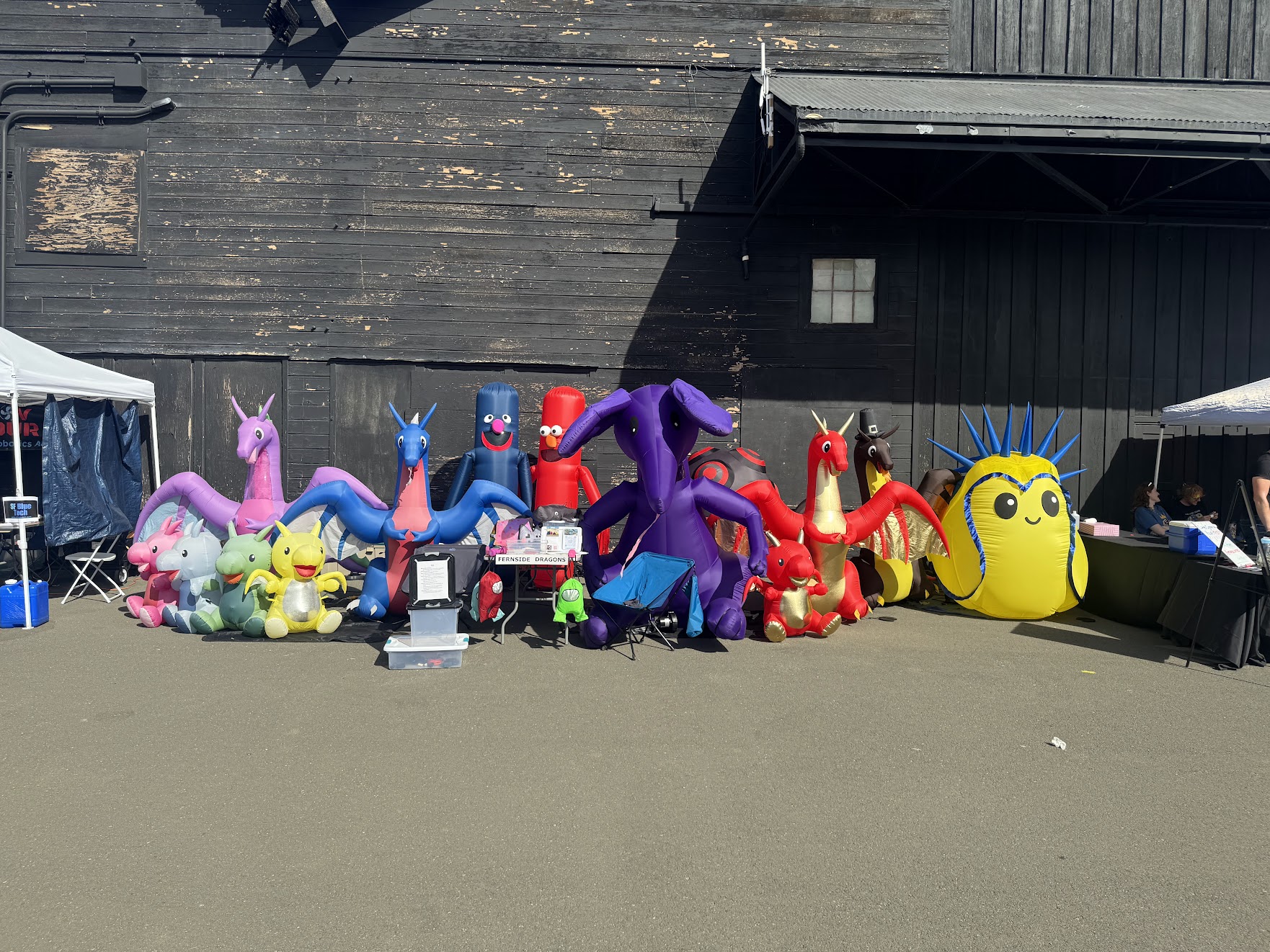 Maker Faire | Fernside Dragons Custom Inflatables - Maker Faire