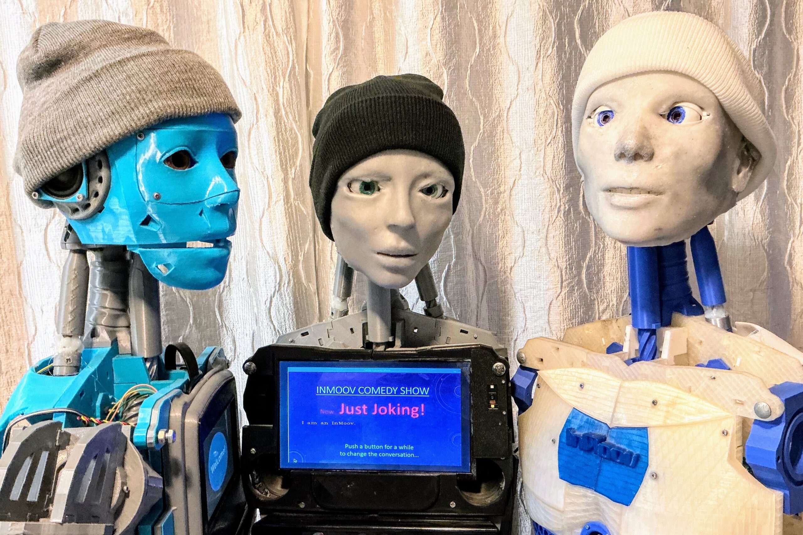 Maker Faire | Humanoid Robot Comedy Show - Maker Faire