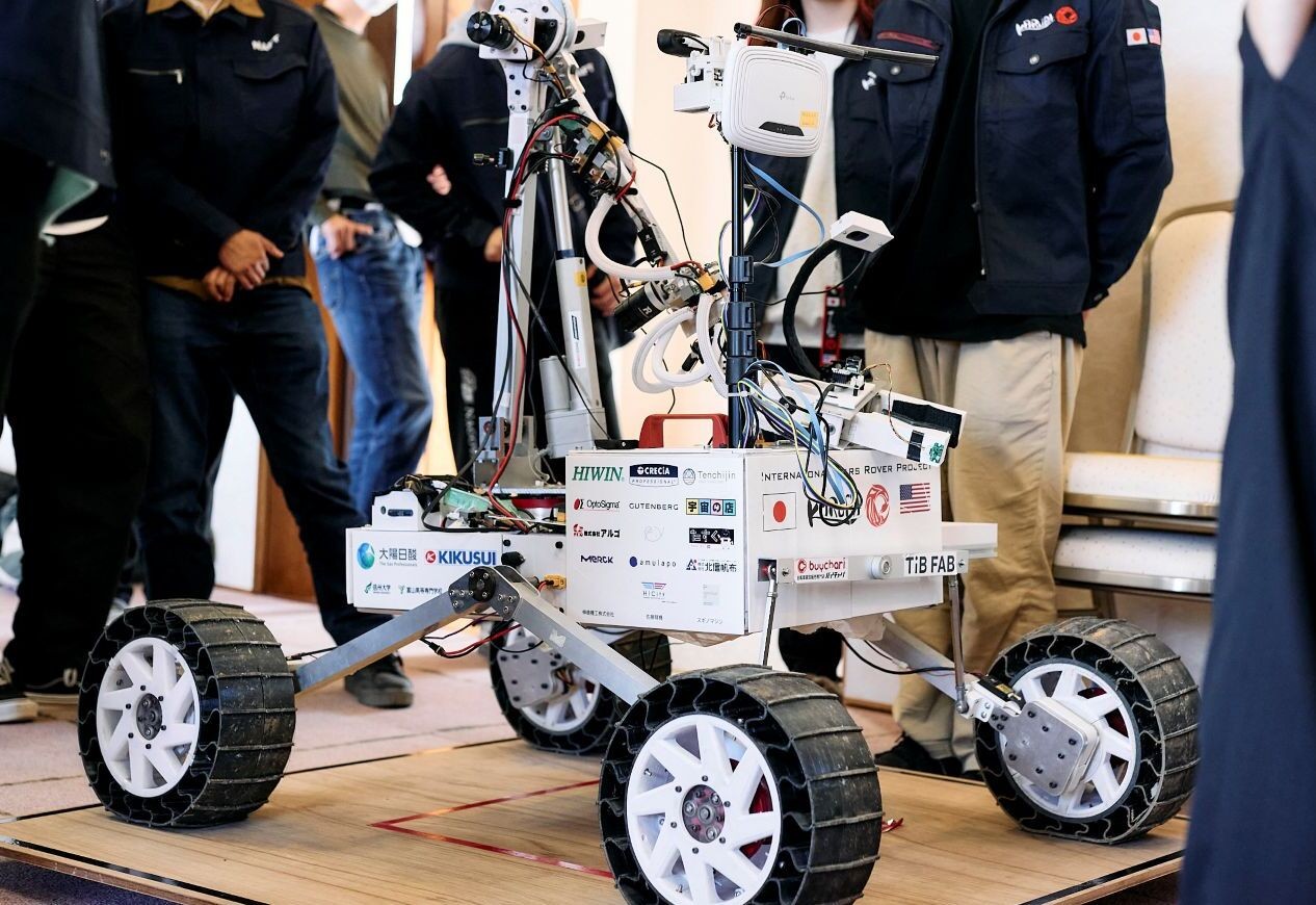 Maker Faire | Mars Rover that participated Mars rover competition ...