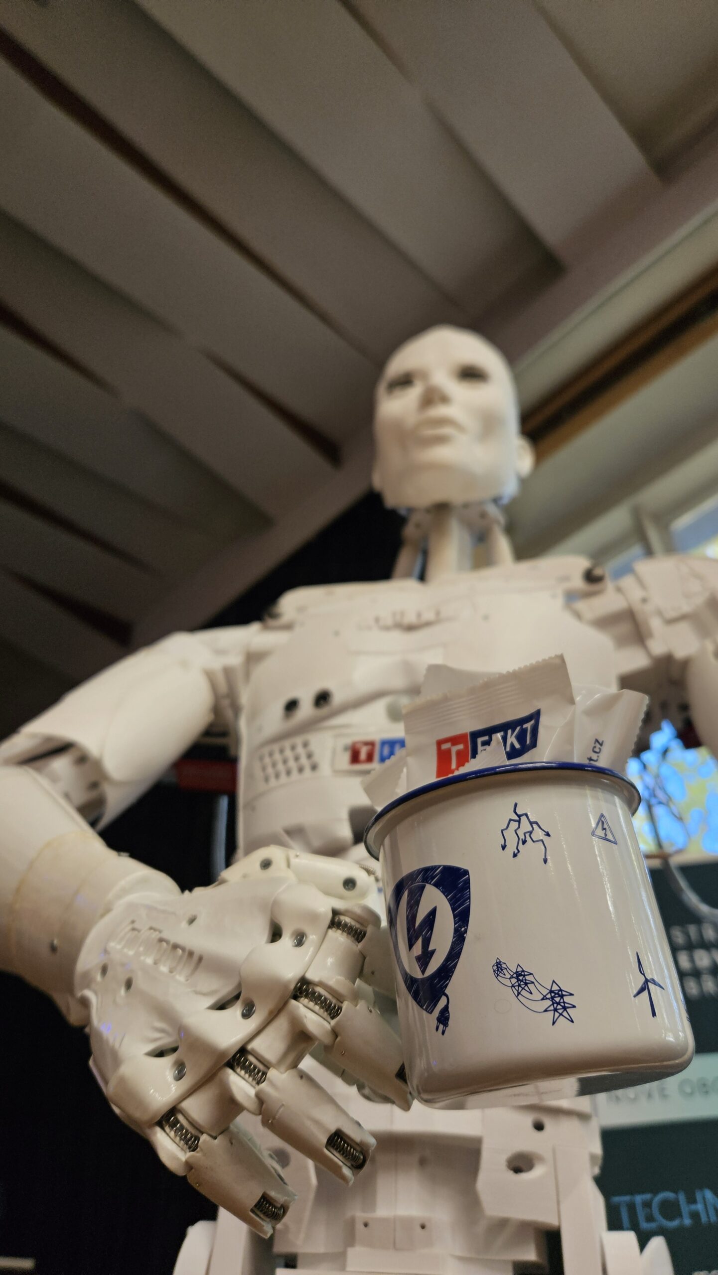 Maker Faire | Humanoidní robot InMoov - VUT - Maker Faire
