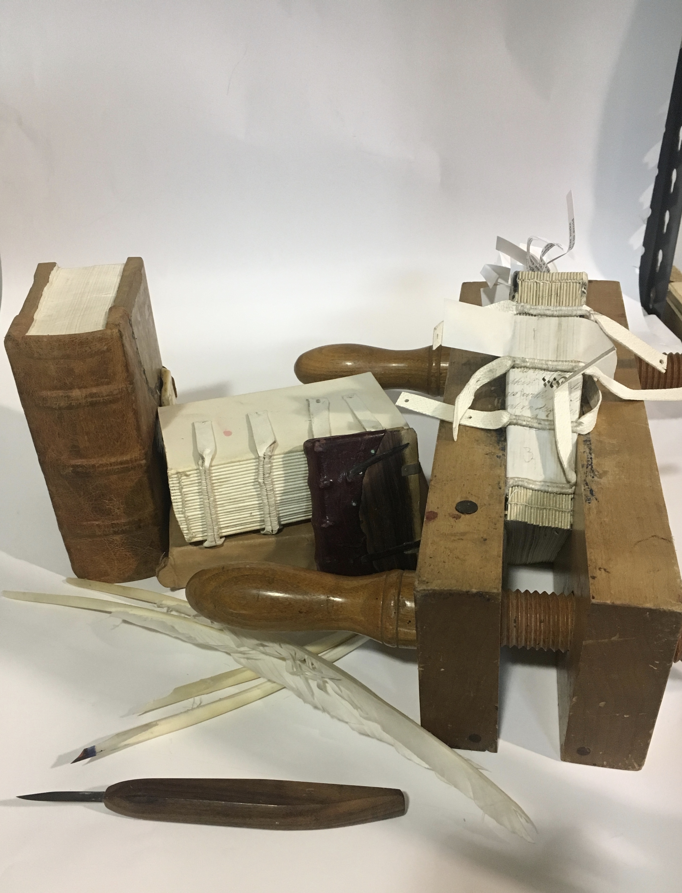 Maker Faire | Quill Cutting and Bookbinding