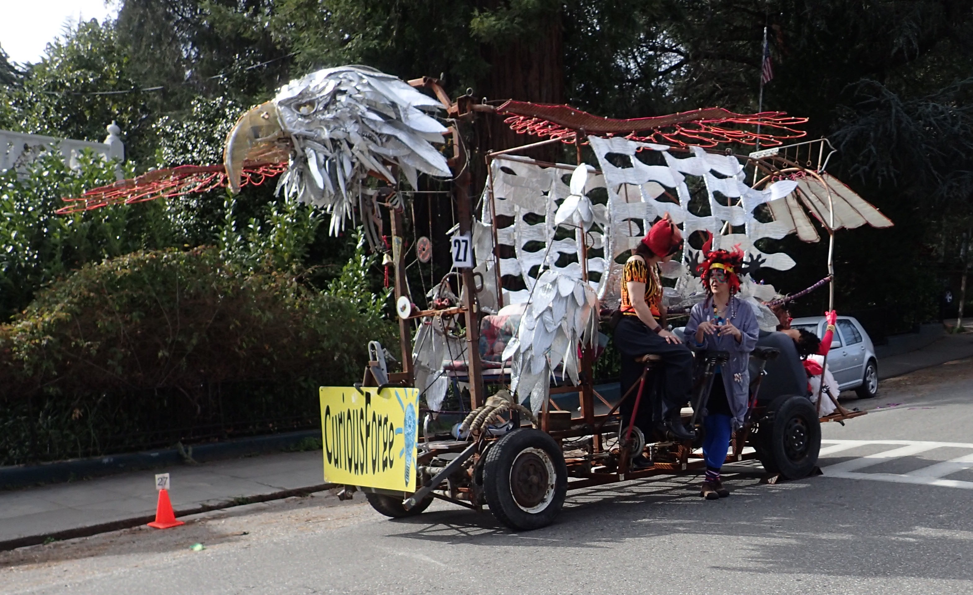 Maker Faire | The Curious Forge Maker Space and the Shamancycle