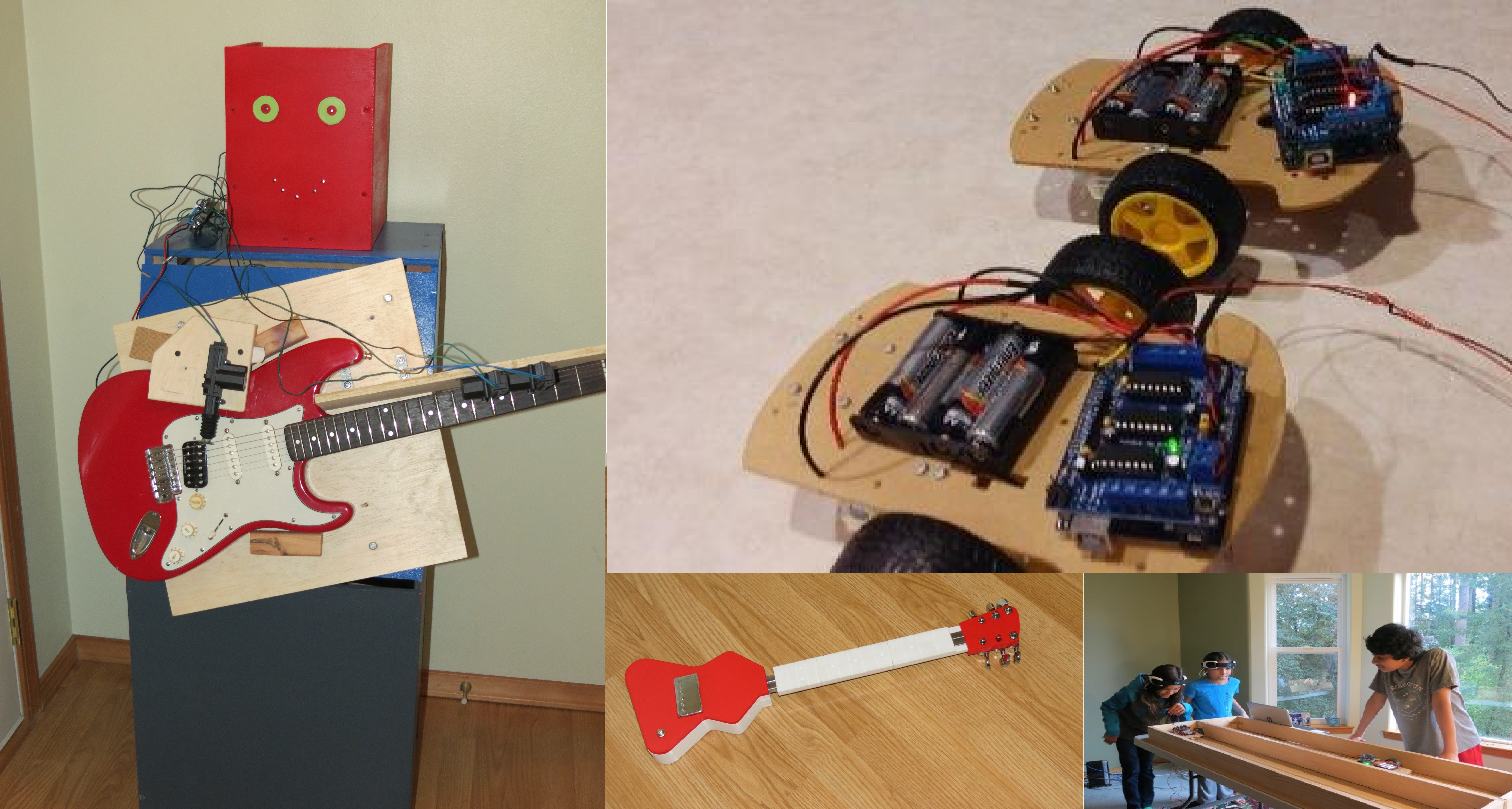 Maker Faire | Neurobot 3.0 & GuitarBot