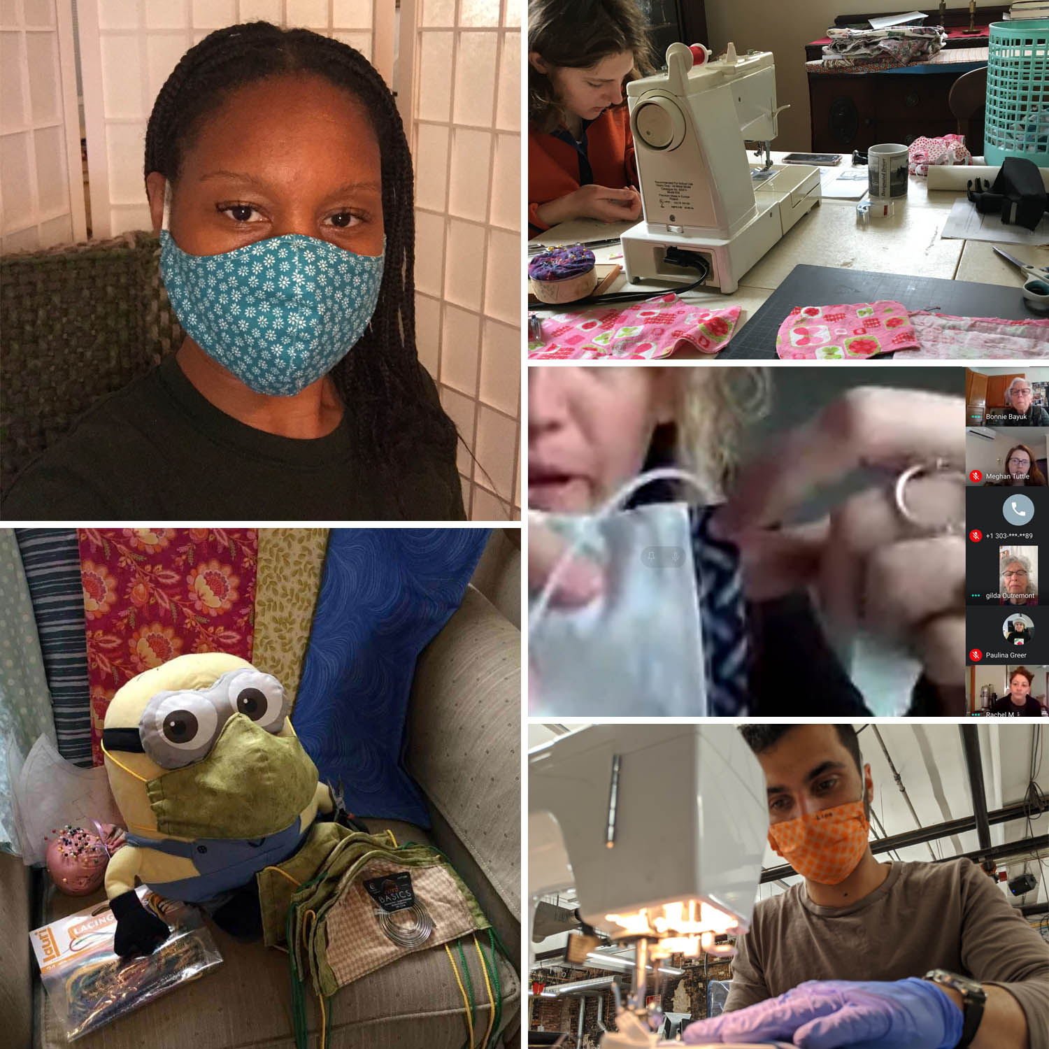 Maker Faire | Mask Makers: Organizing a community of sewists to get ...