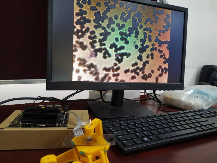 Maker Faire | Malaria Detection using Open Microscope and Deep learning