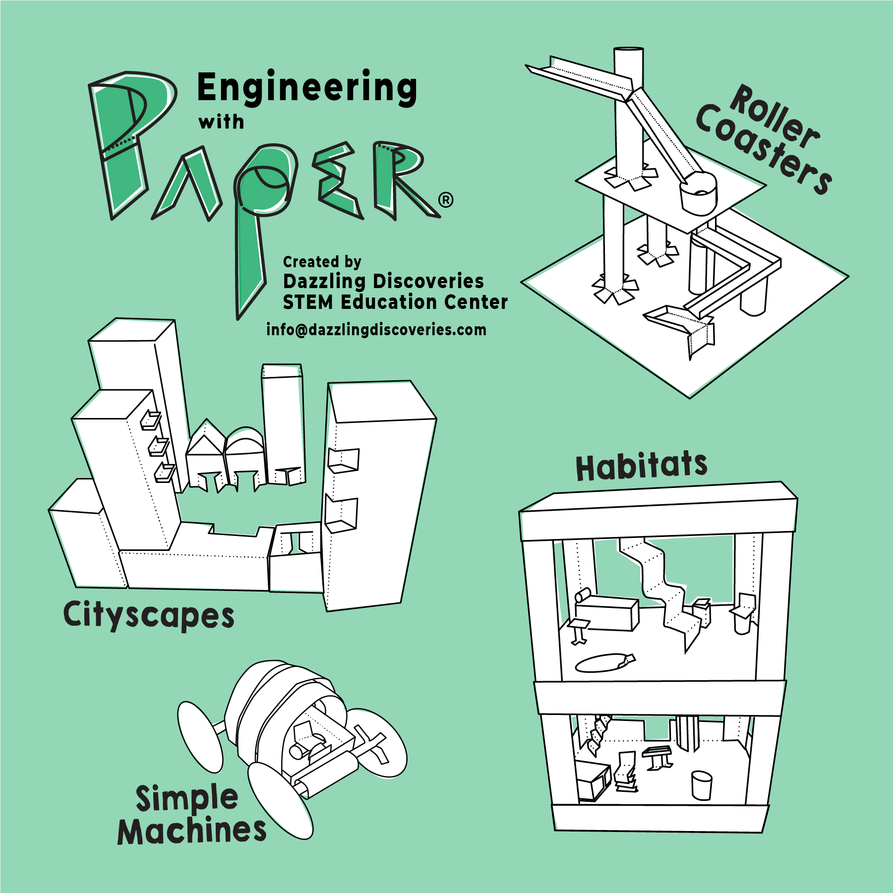 Maker Faire | Engineering with Paper: Simple Supplies for Complex projects