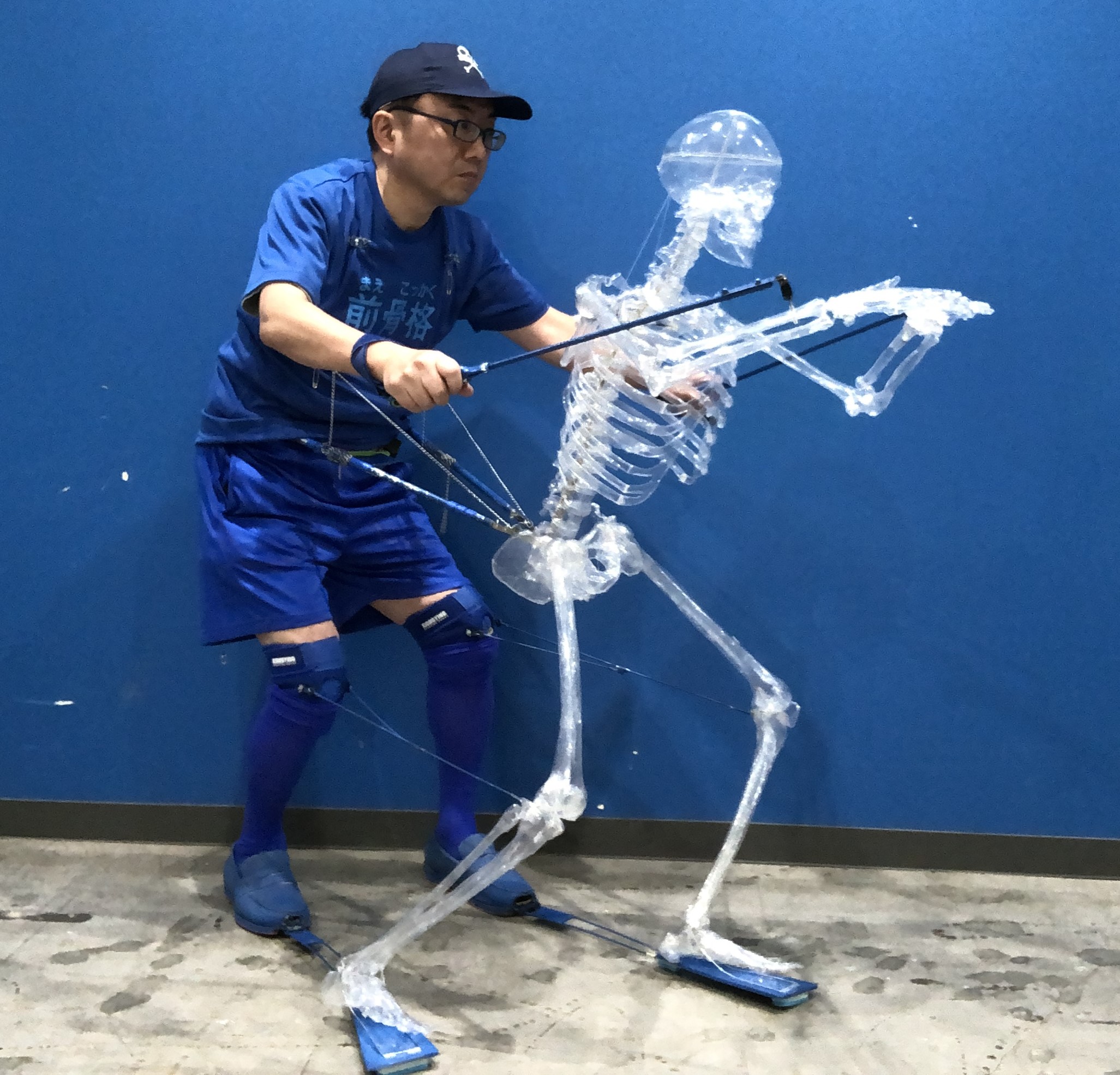 Maker Faire | LED Front Skeleton Robot