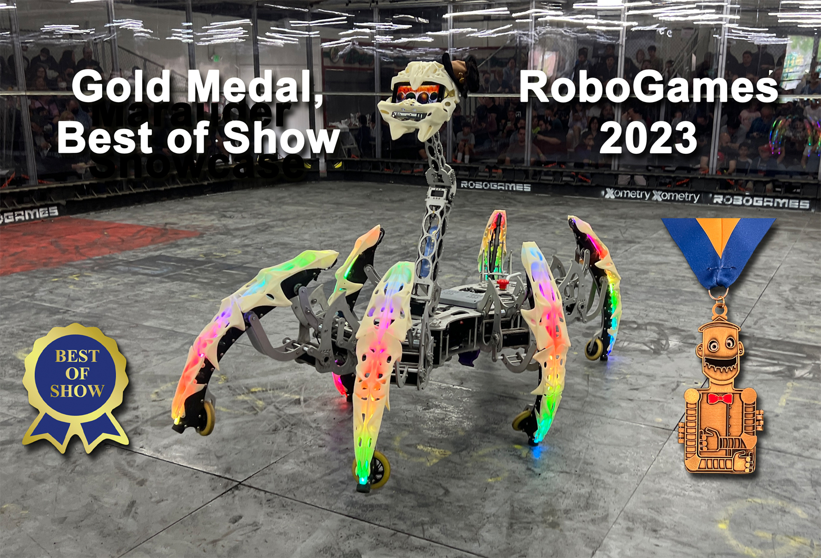 Maker Faire | Got Robots? Giant Skating Robot "Marauder"