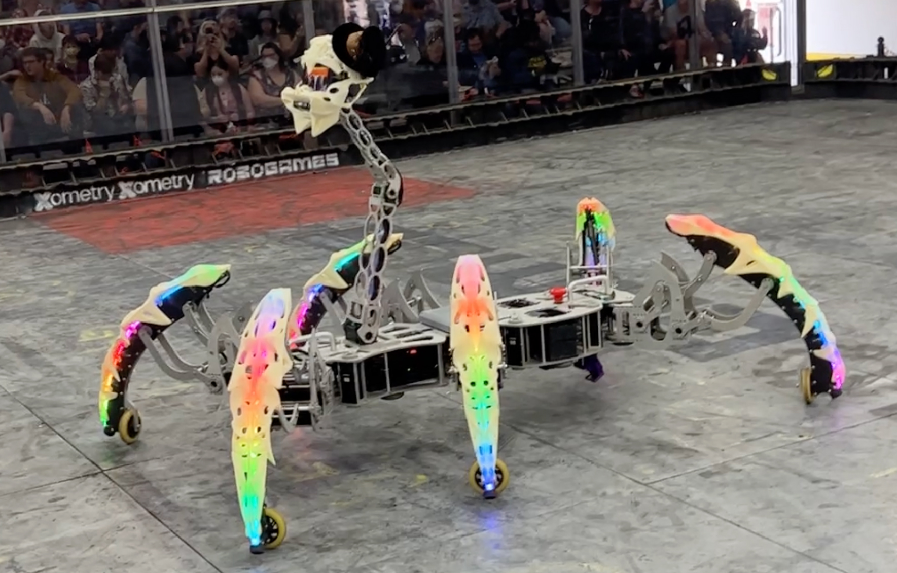 Maker Faire | Got Robots? Giant Skating Robot "Marauder"