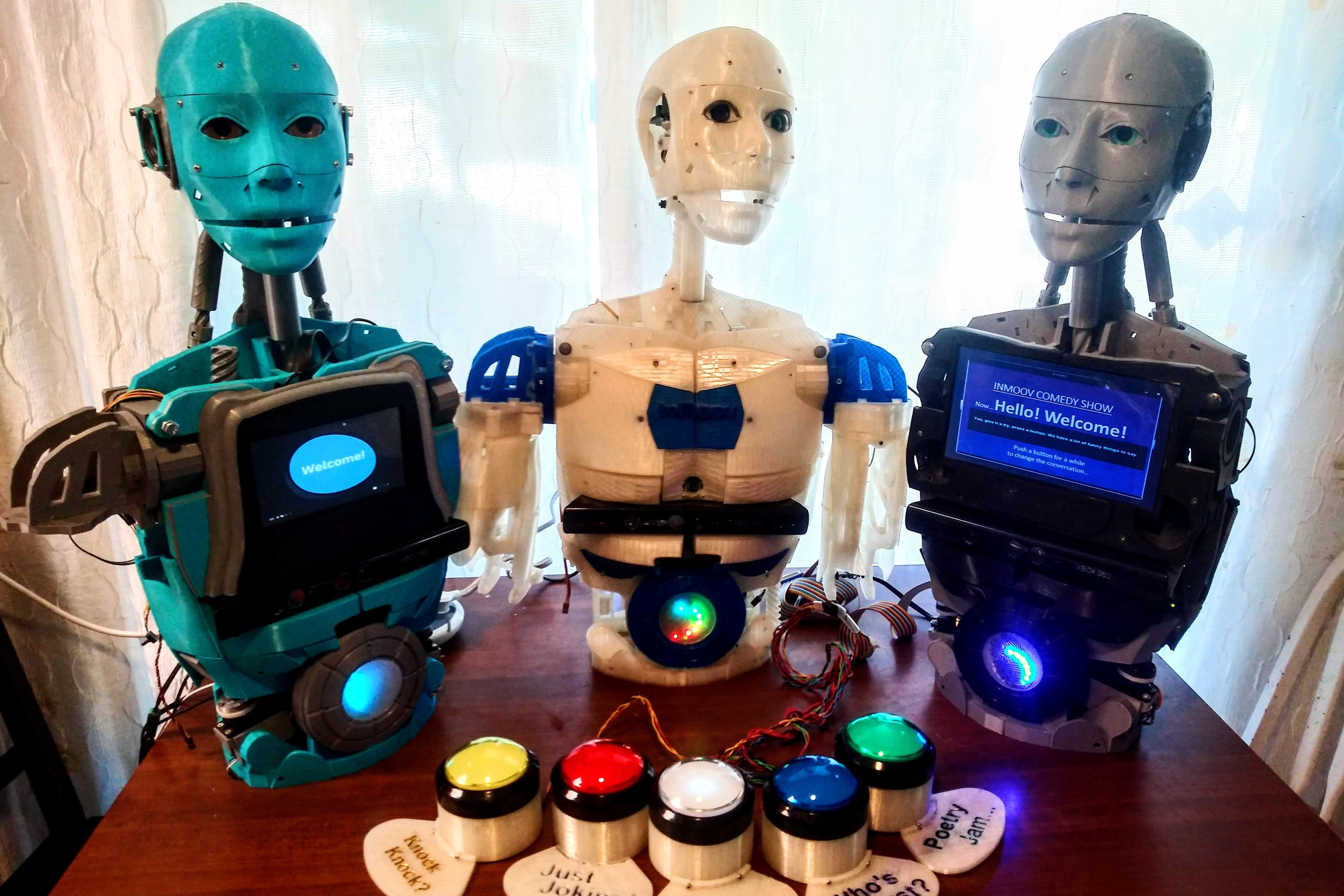 Maker Faire | Humanoid Robot Comedy Show