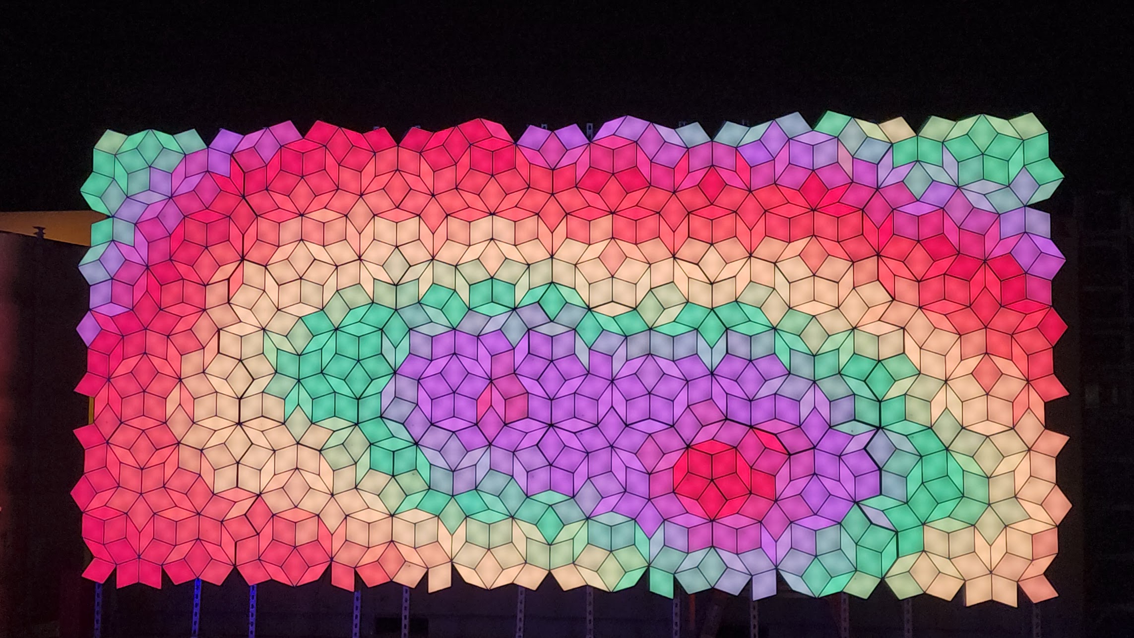 Maker Faire | Penrose Tile Wall