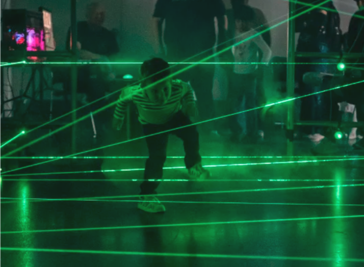Maker Faire | Laser Maze by Benicia Makerspace