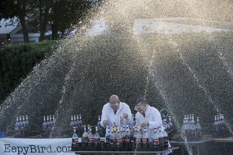 Maker Faire | Diet Coke and Mentos Geyser Extravaganza