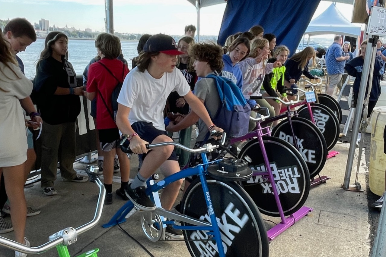 Maker Faire | Pedal Powered Stage