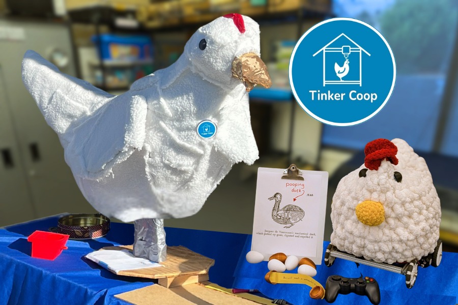 Maker Faire | A Fortune-Telling Chicken Automaton (and Other Chicken ...