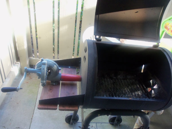 Maker Faire | Unique design enhancement-Charcoal BBQ machine prototype