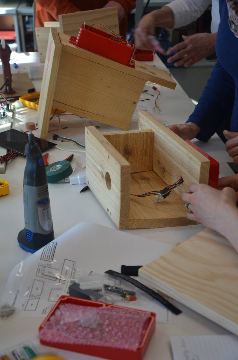 Maker Faire | making + science = better: e-Birdhouse
