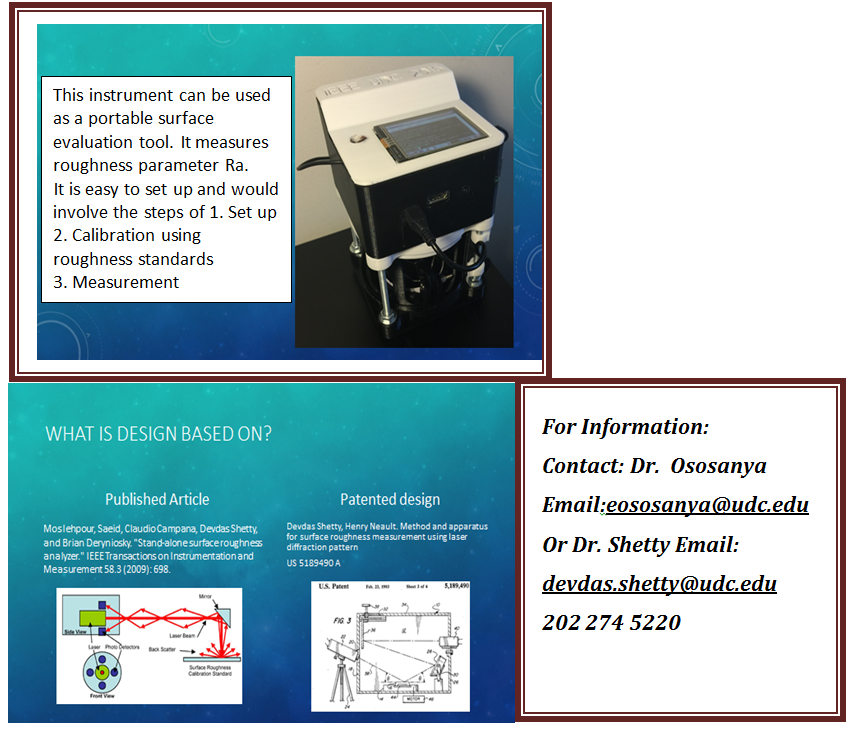 Maker Faire | Surface Roughness Measurement (SRM) Device: A new product ...